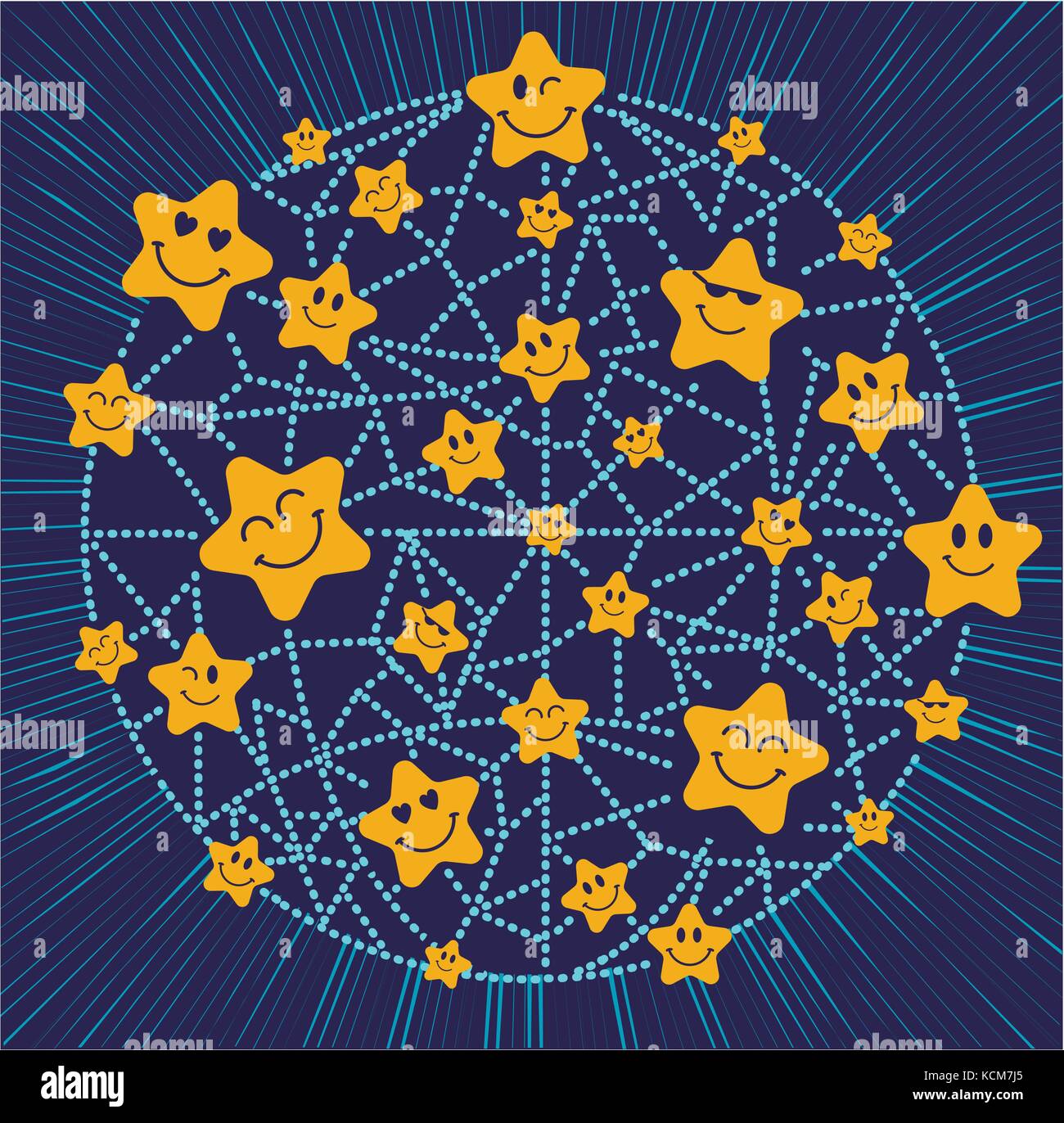 icon, logo of stars, famous people, talented, capable people in the ...