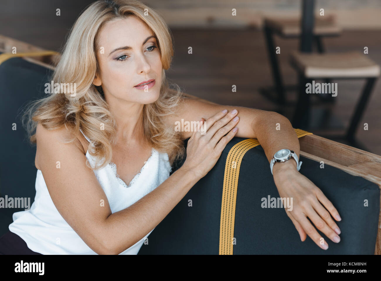 beautiful middle aged woman Stock Photo - Alamy