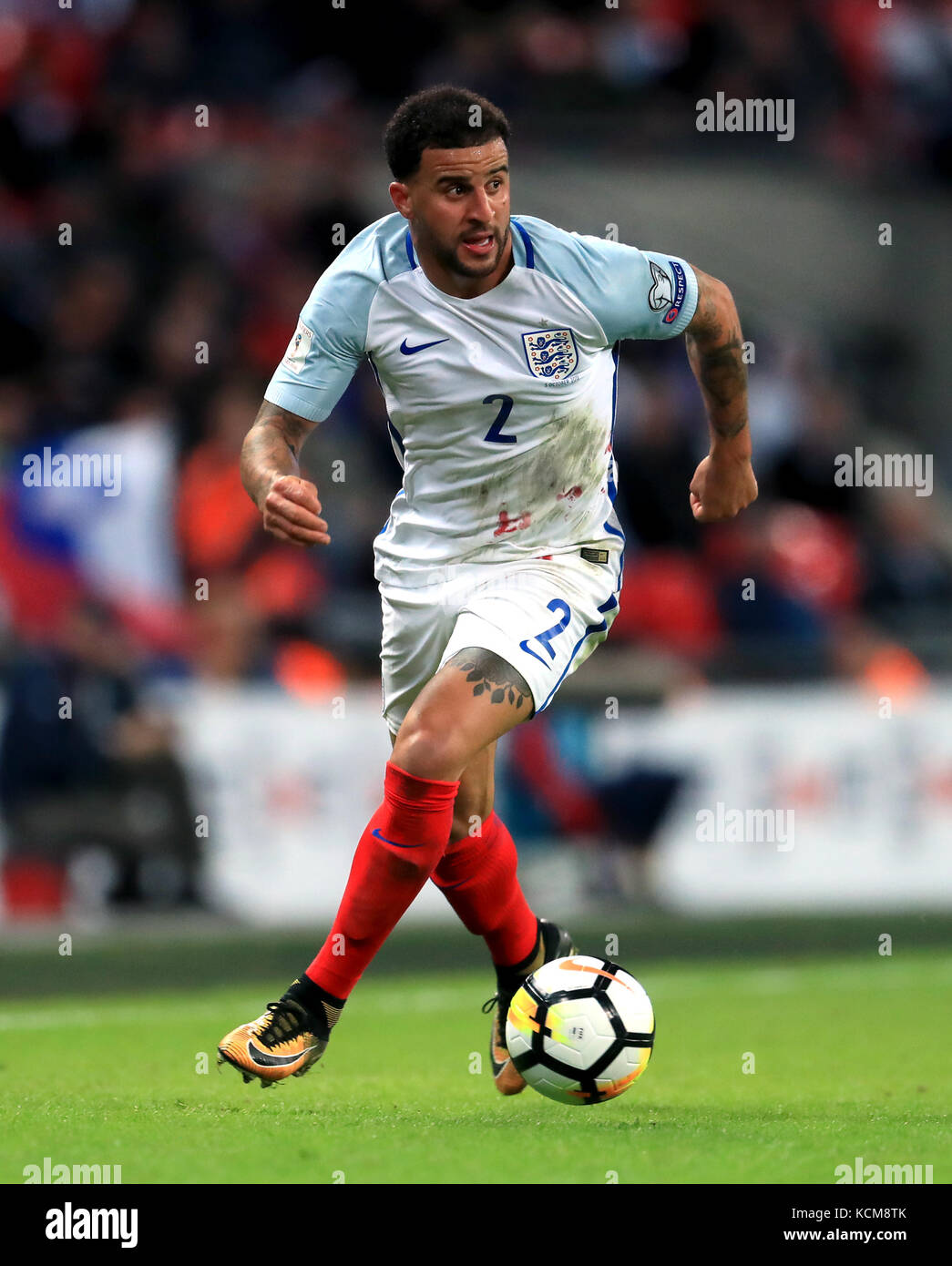 England's Kyle Walker Stock Photo - Alamy