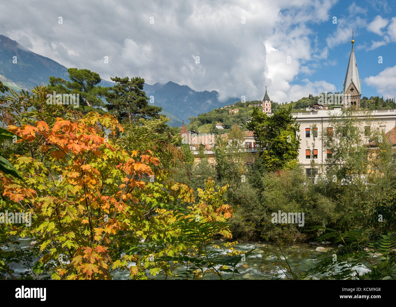 Chatedral of merano hi-res stock photography and images - Alamy