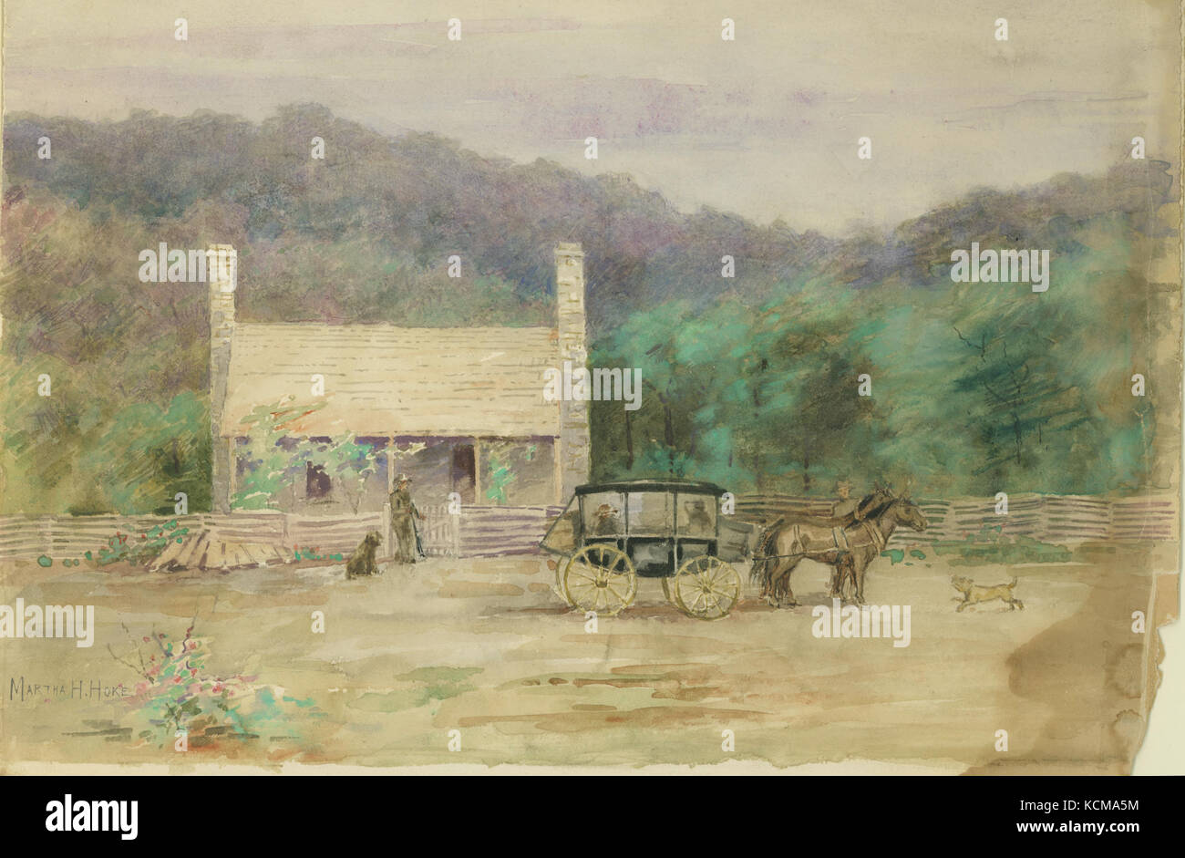 Elkhorn Tavern, Pea Ridge, Arkansas Stock Photo - Alamy