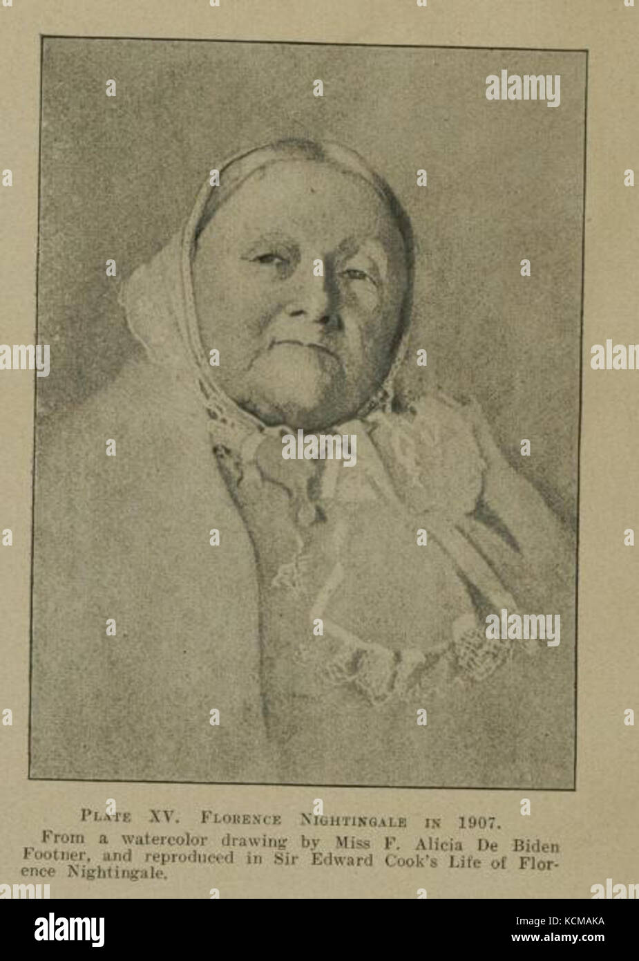 An early 20th-century image of Florence Nightingale, a key figure in ...