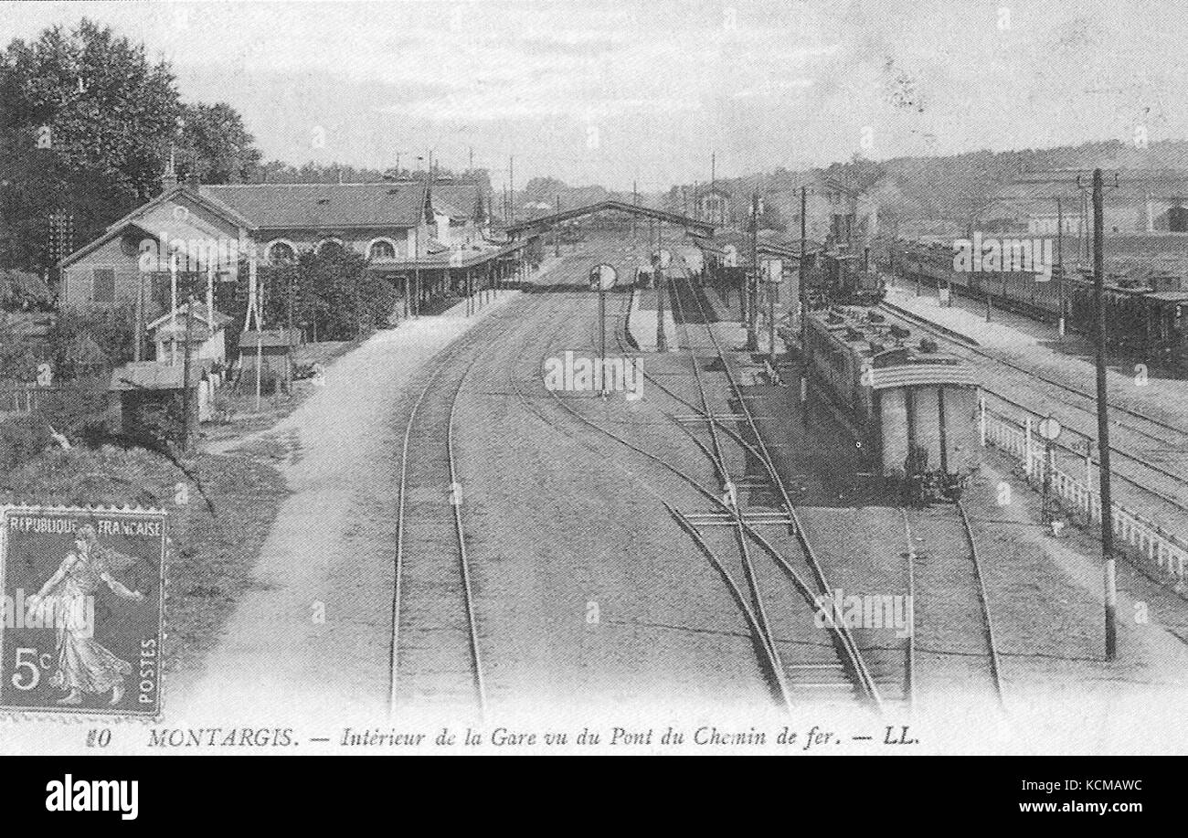 Montargis map hi-res stock photography and images - Alamy