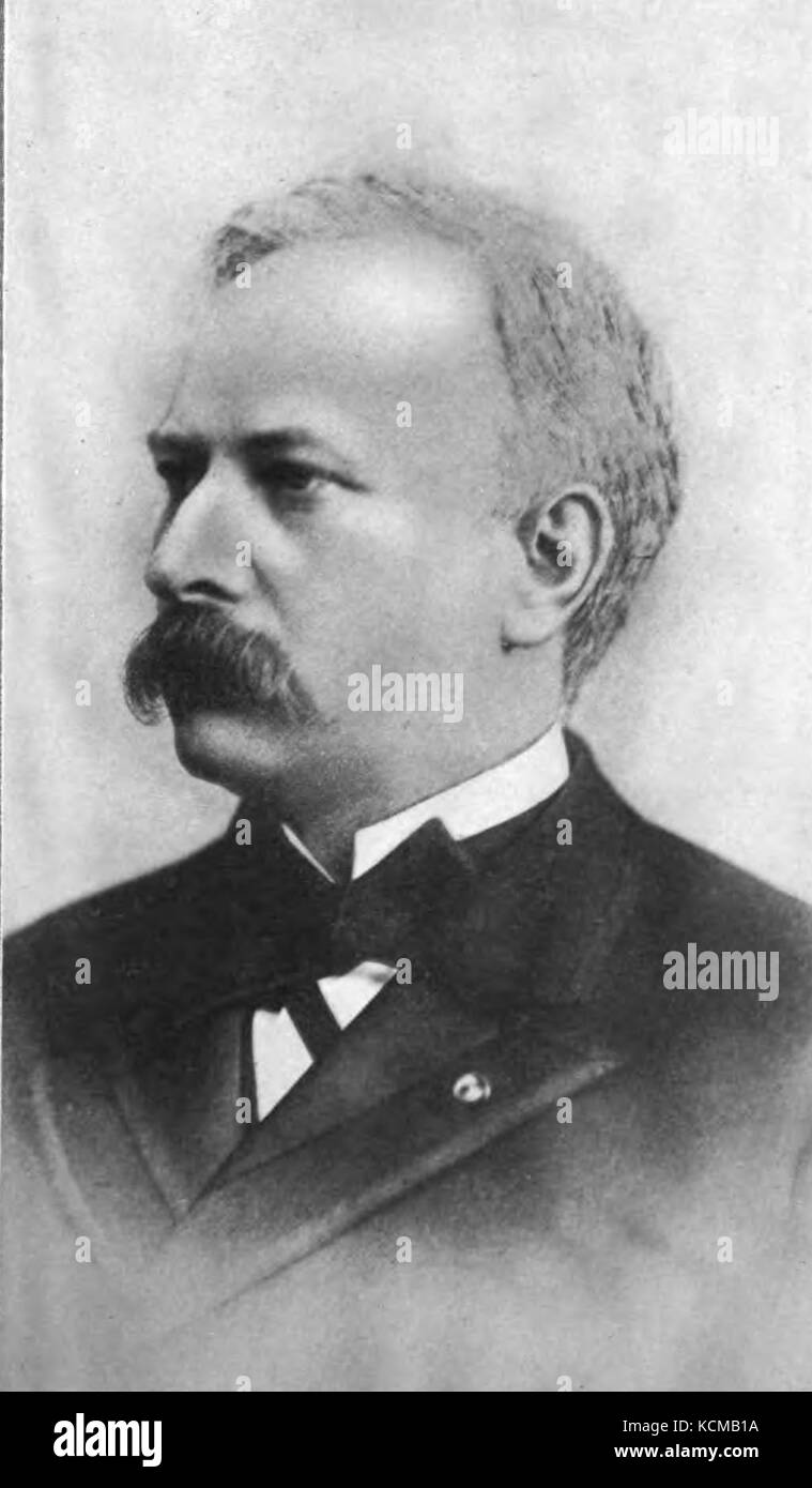 Governor Joseph B. Foraker 1886 1890 Stock Photo - Alamy