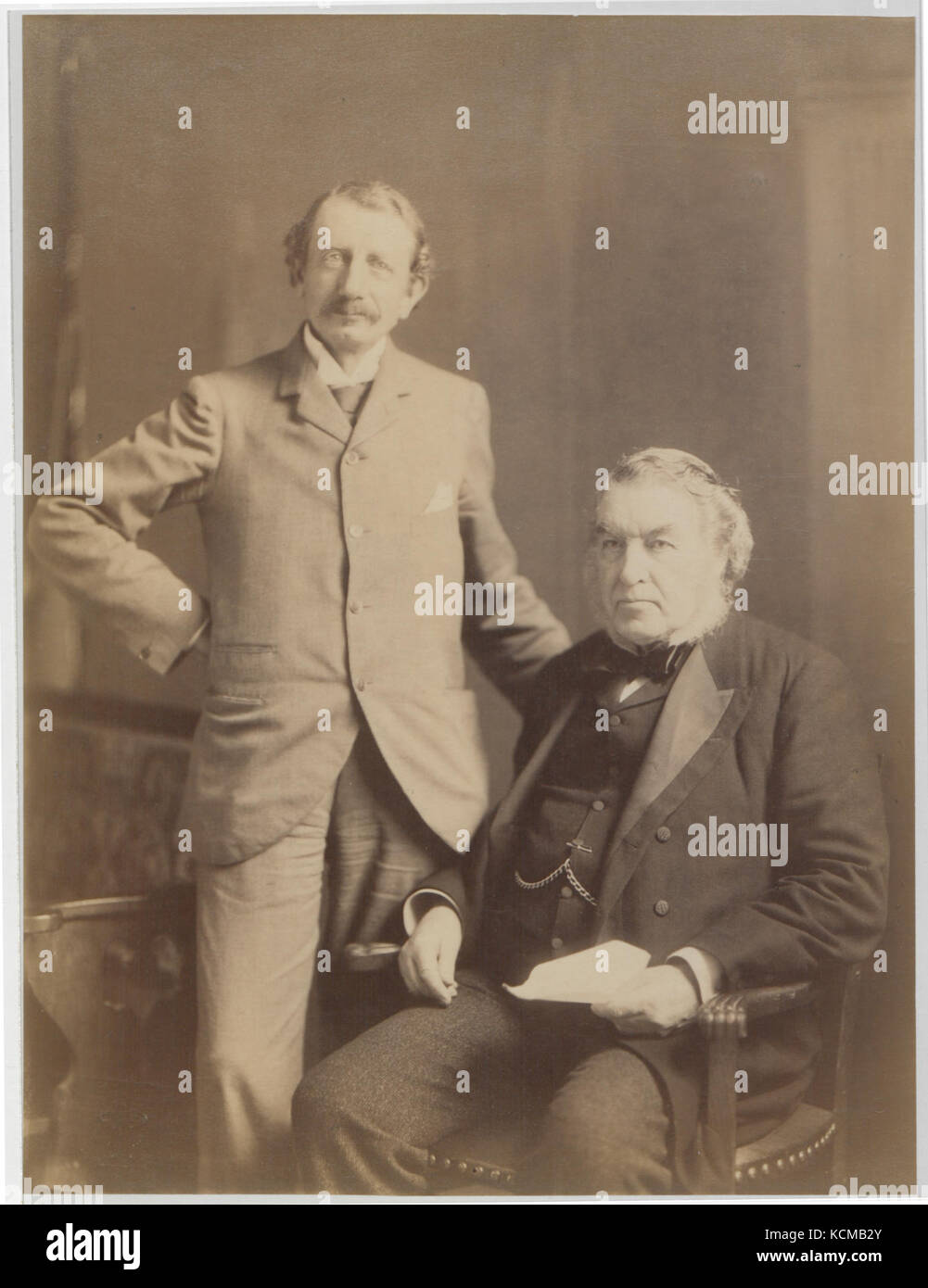 Group Picture of Sir Charles Tupper and Hugh John MacDonald Photo A ...