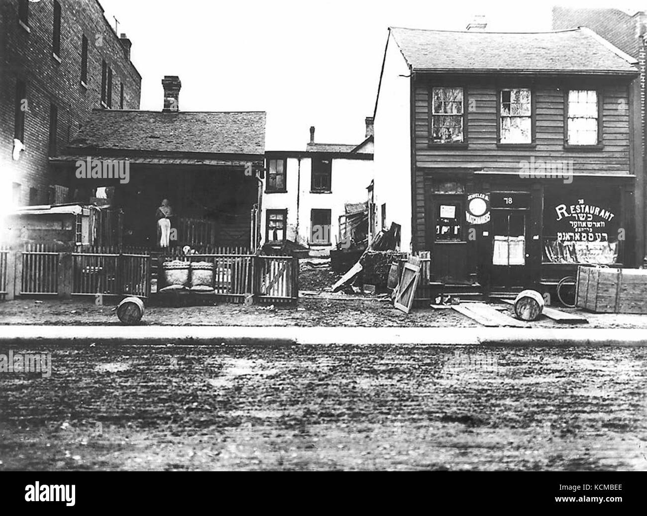 Agnes Street in the Ward Stock Photo - Alamy