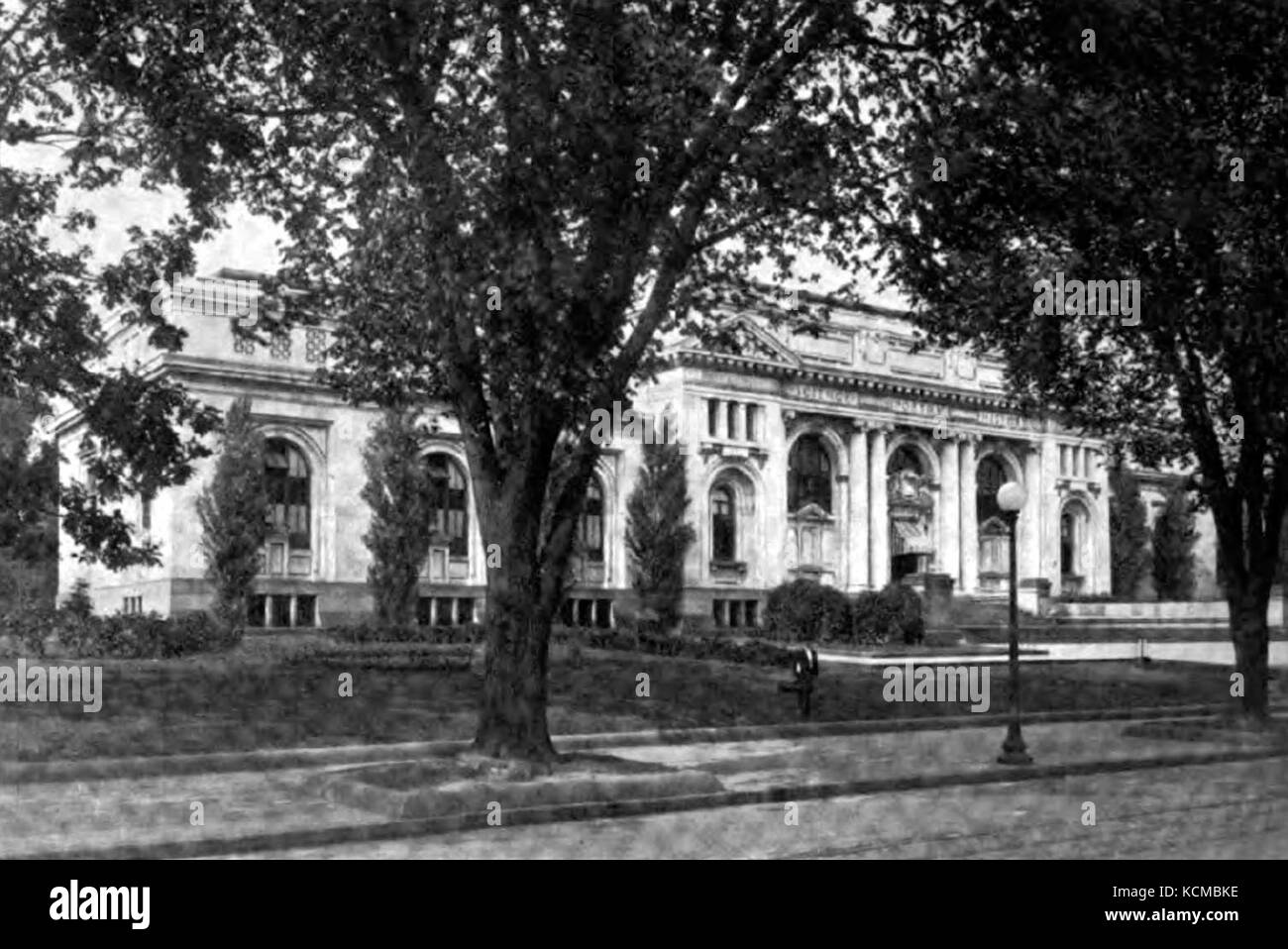 Americana 1920 Libraries Washington, D.C. Public Library Stock Photo ...