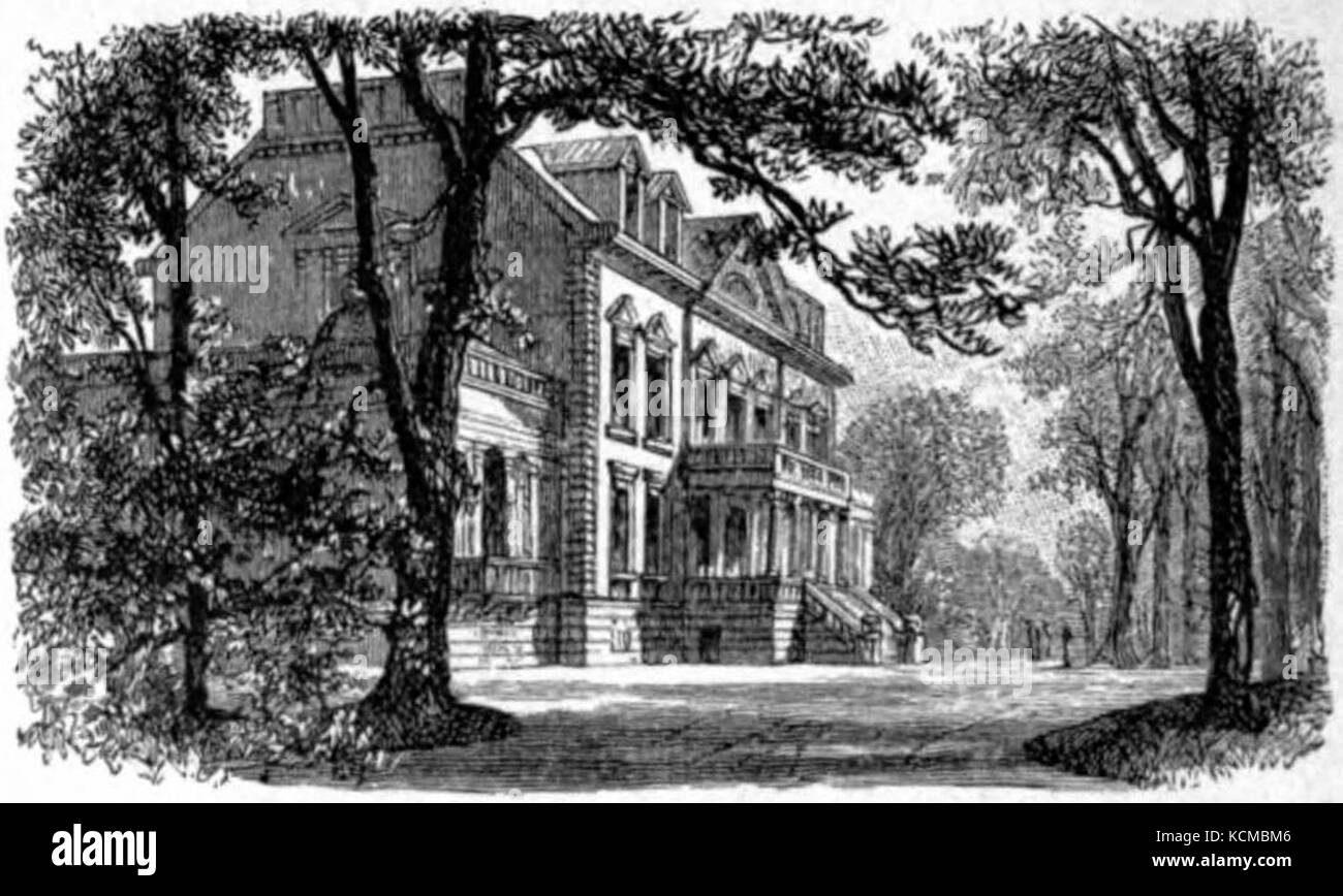 Appletons' Van Rensselaer Killian 1765 mansion Stock Photo - Alamy
