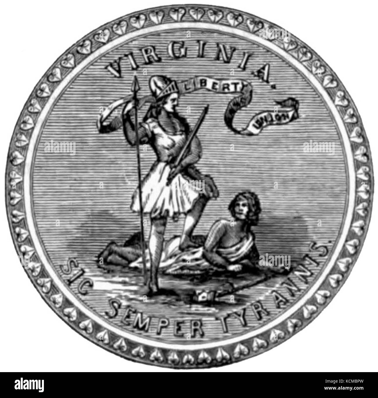 Virginia state seal hi-res stock photography and images - Alamy