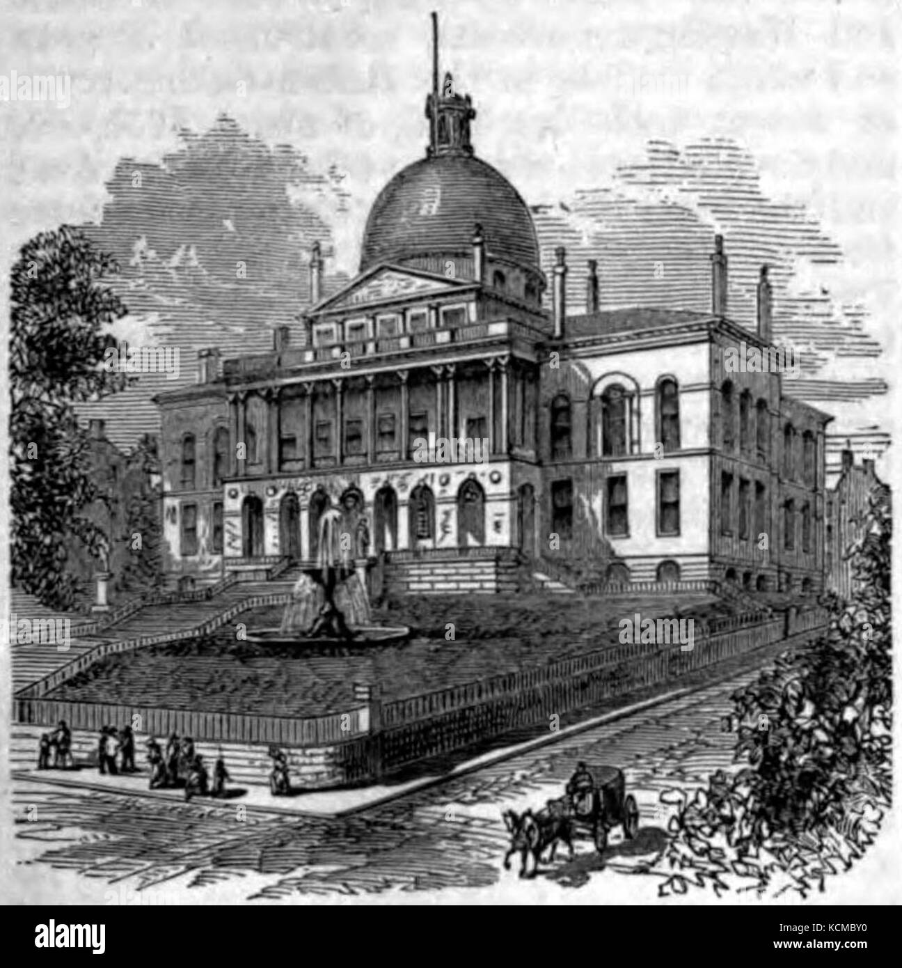 AmCyc Boston State House Stock Photo - Alamy