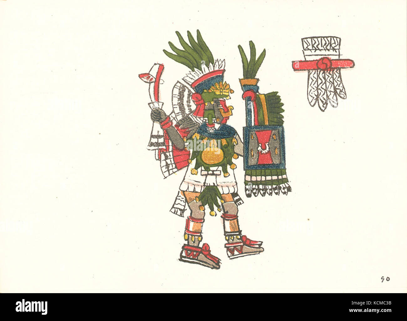 Codex Magliabechiano (folio 50r Stock Photo - Alamy