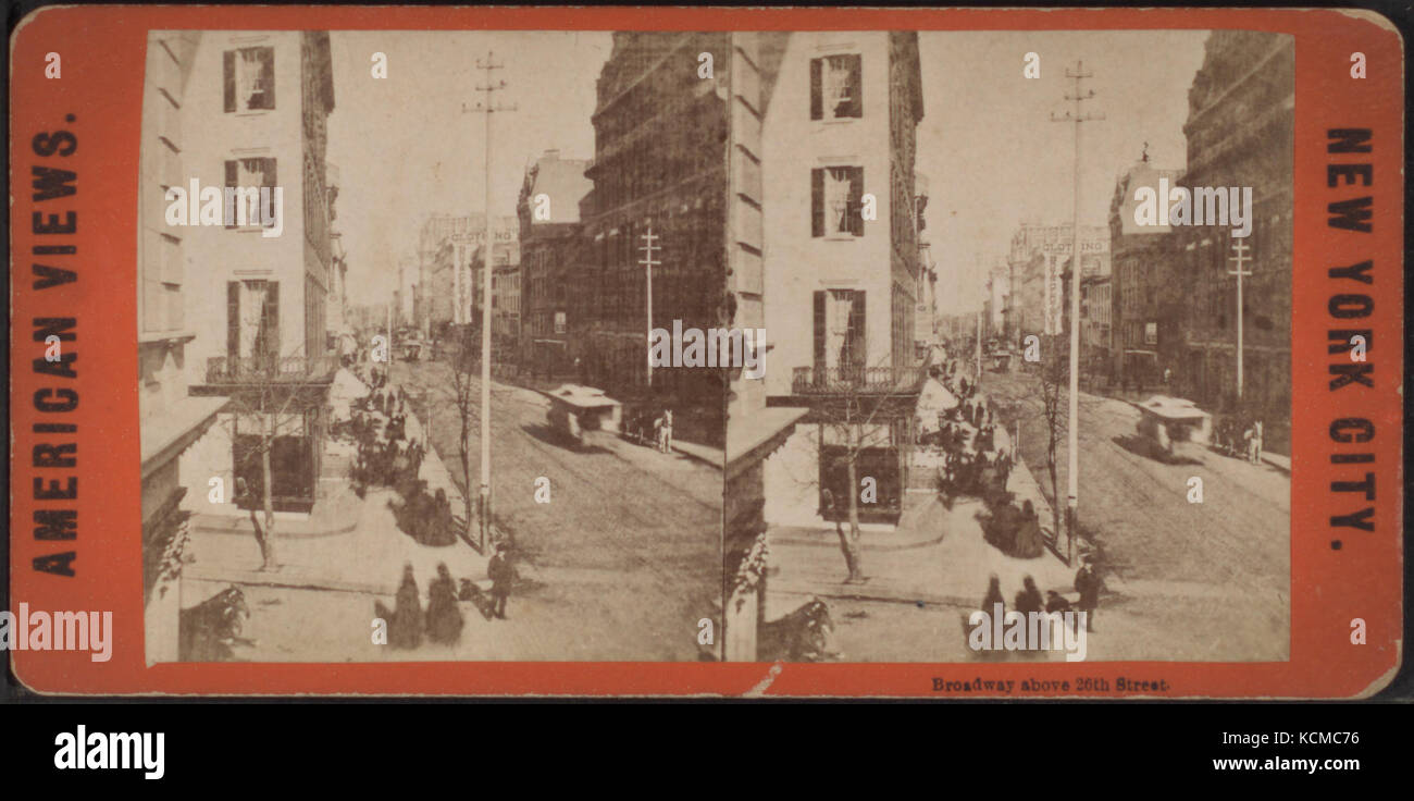 Broadway above 26th street, from Robert N. Dennis collection of ...