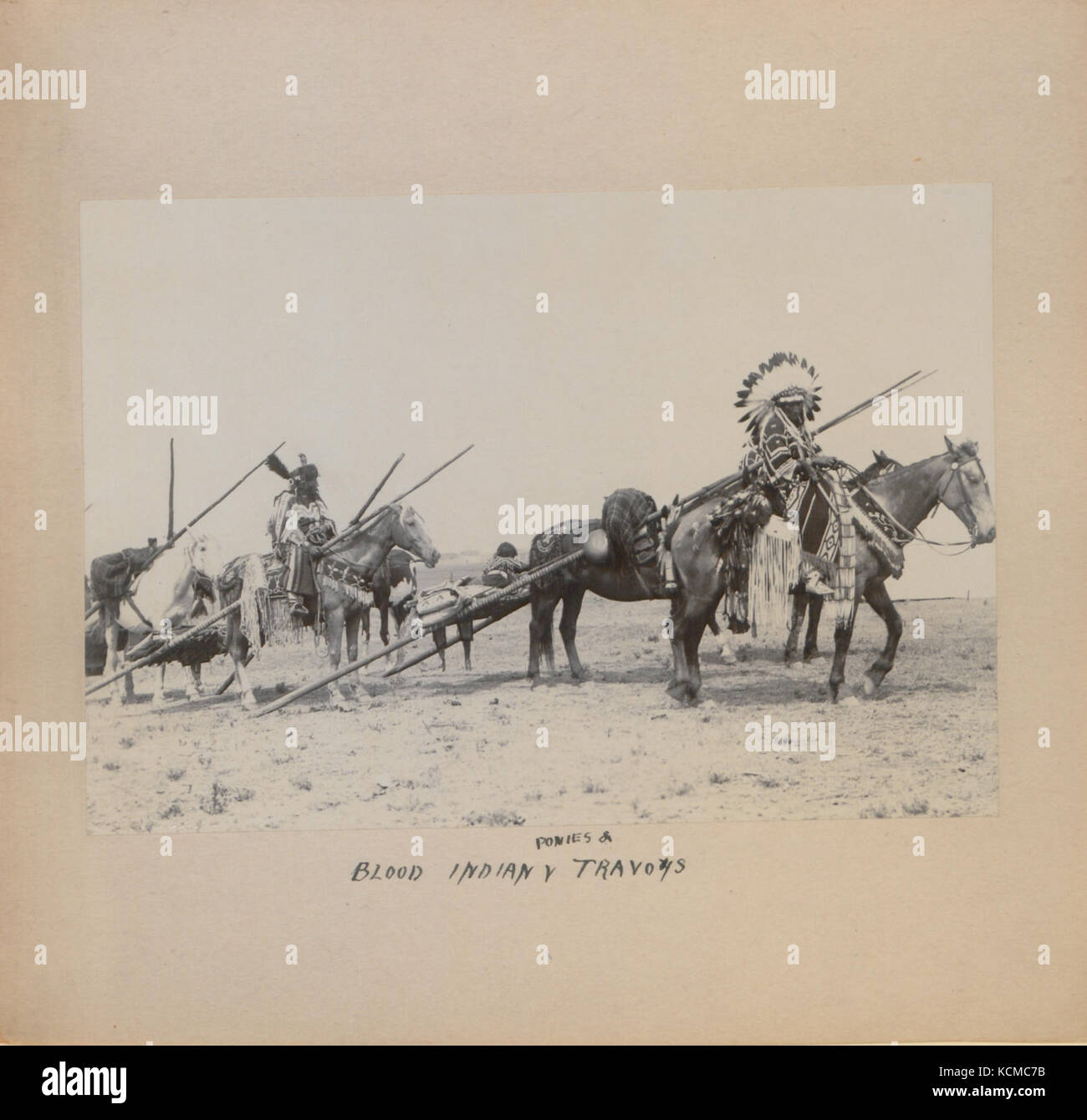 Travois hi-res stock photography and images - Alamy