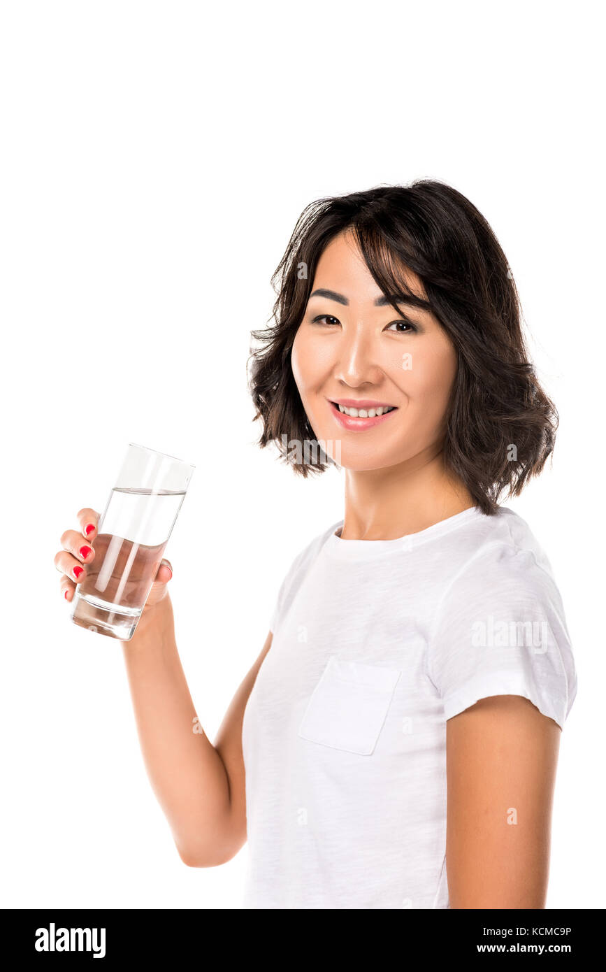 Beautiful woman drinking water on hi-res stock photography and images ...