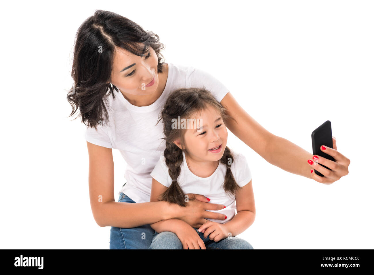 Chinese girl taking selfie hi-res stock photography and images - Alamy