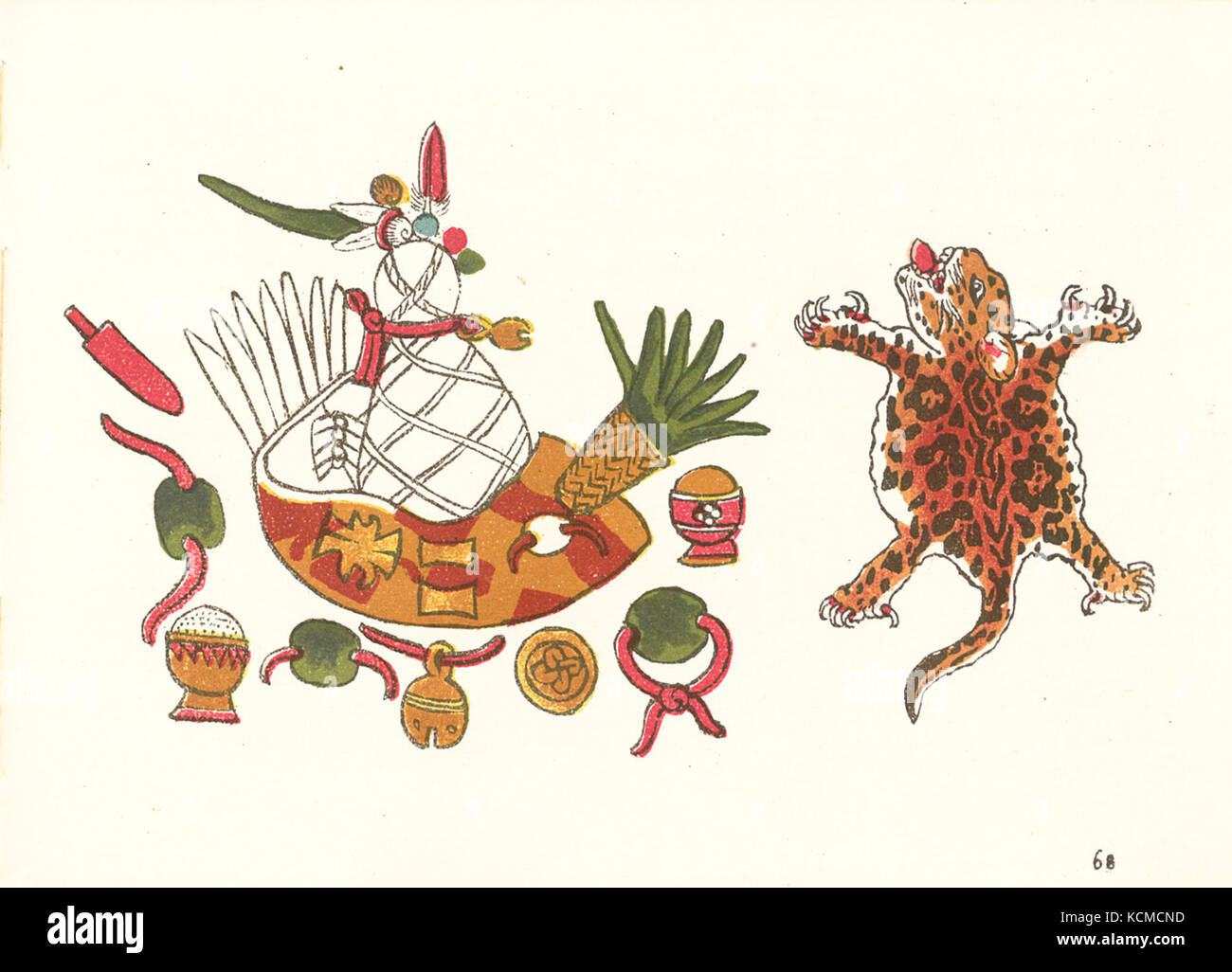 Aztec codex magliabechiano hi-res stock photography and images - Alamy