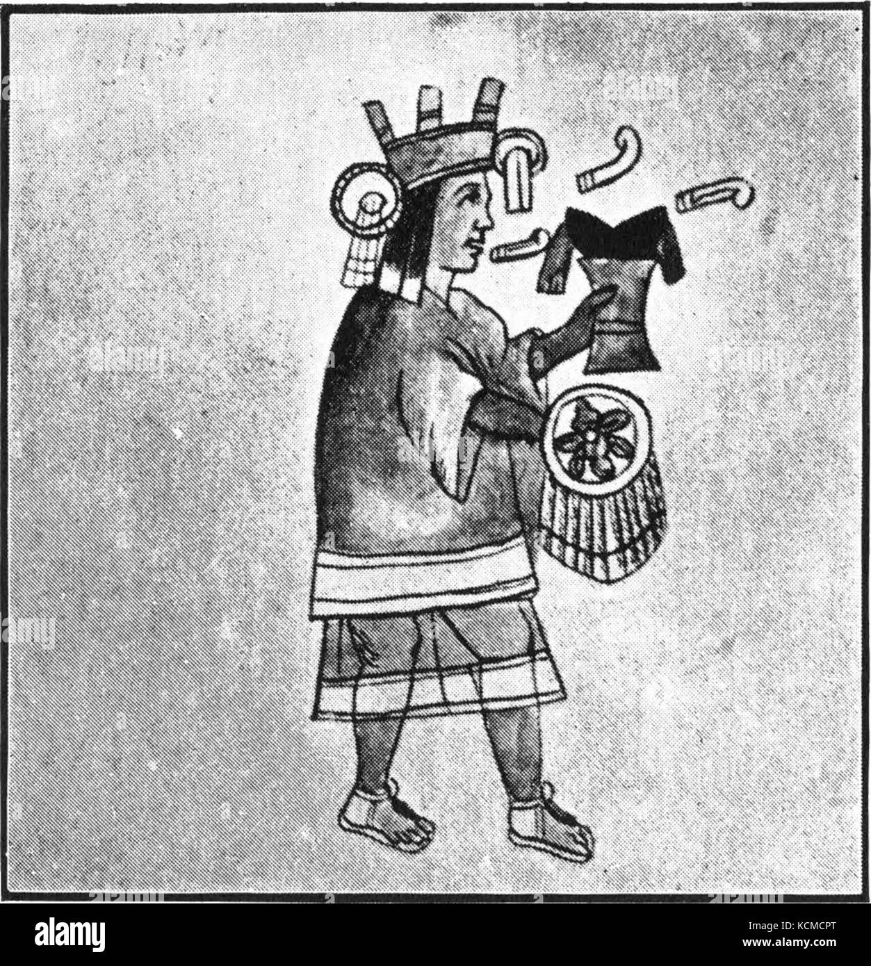 Mayan Agriculture Drawing