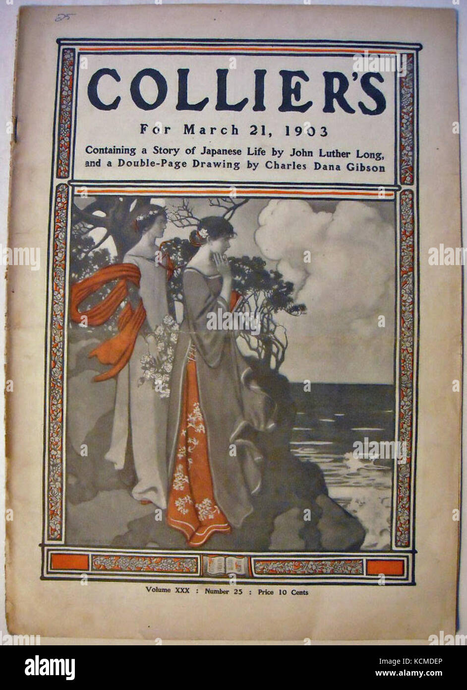 This cover of Collier's Weekly from March 21, 1903, showcases the ...