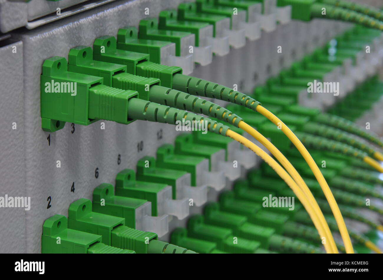 Fiber Optical Network Innovation Technology Stock Photo - Alamy