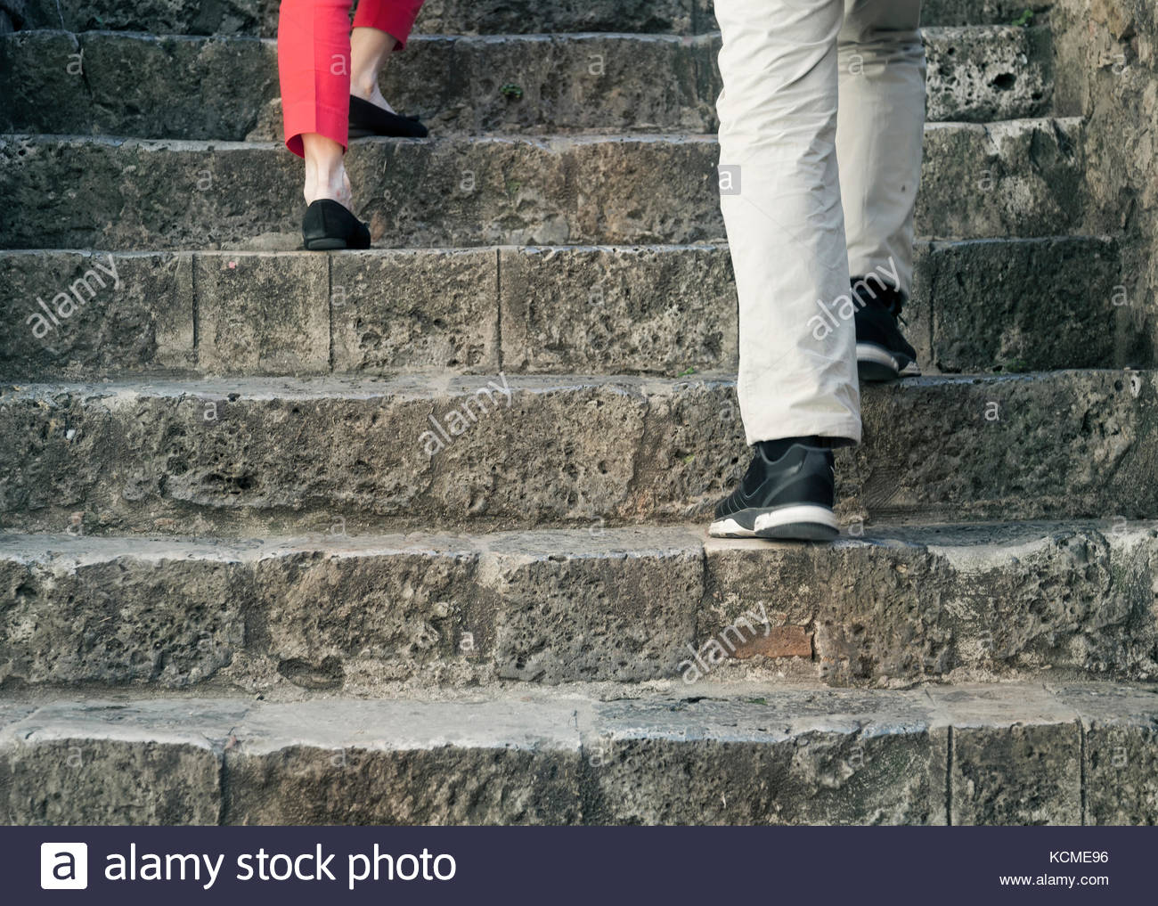 Couple Walking Up Stairs Stock Photos & Couple Walking Up Stairs Stock ...