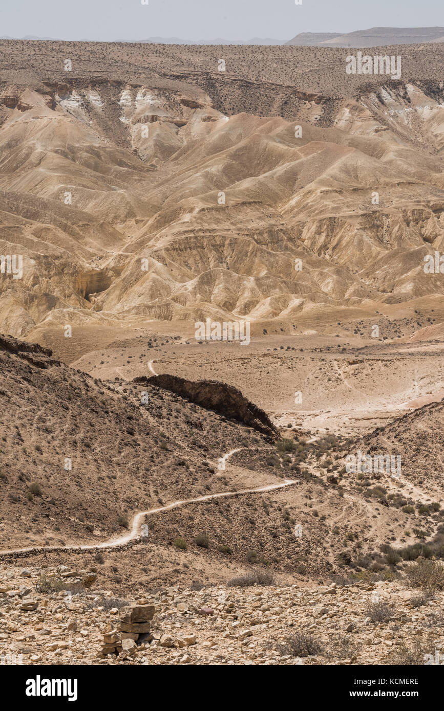 sand and rocks of the Negev desert, Israel Stock Photo - Alamy