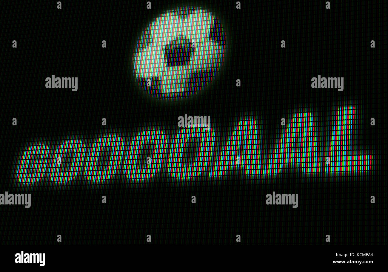 Goal and Ball on the LED Scoreboard Screen Stock Photo - Alamy