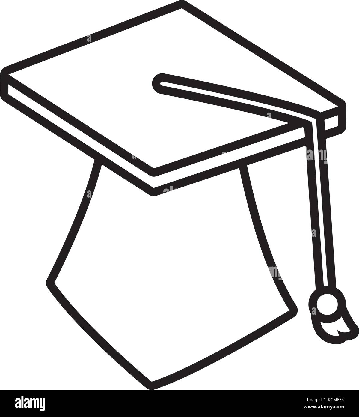 Graduation student hat Stock Vector Image & Art - Alamy