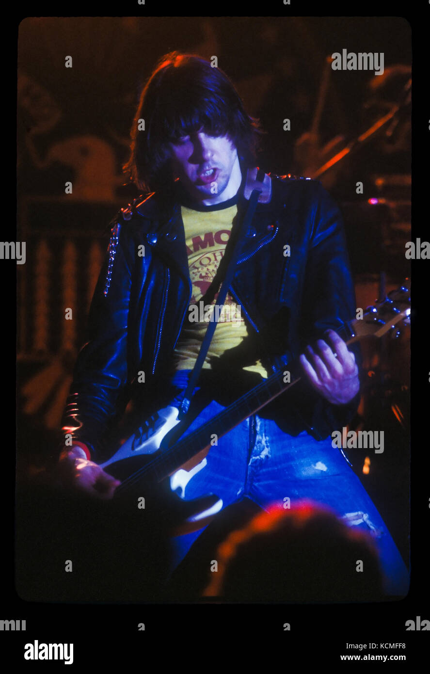 Johnny Ramone and THE RAMONES performing live at The Palladium in ...