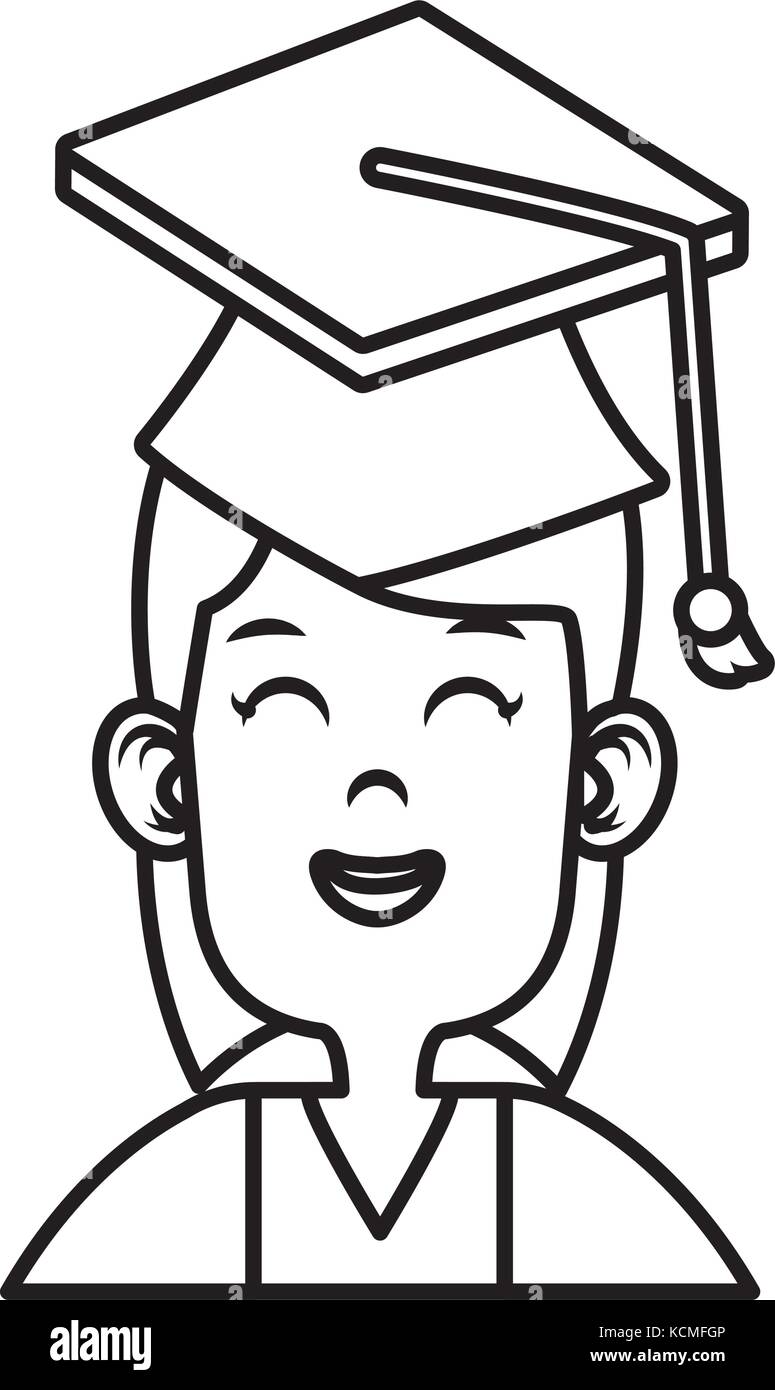Student graduation cartoon Stock Vector Image & Art - Alamy