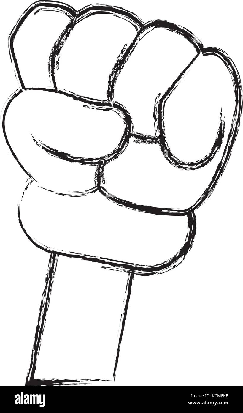 Cartoon Clenched Fist High Resolution Stock Photography and Images - Alamy