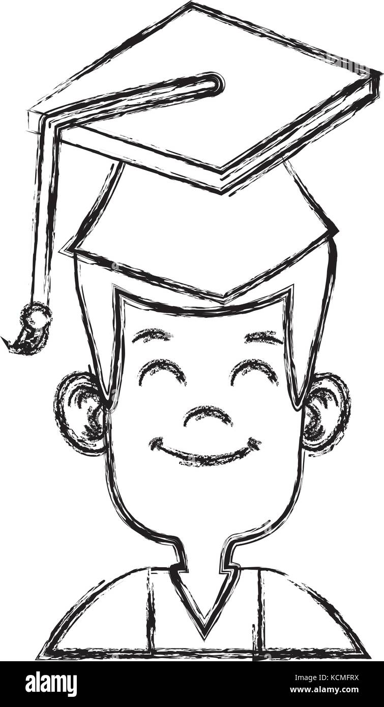 Student graduation cartoon Stock Vector Image & Art - Alamy