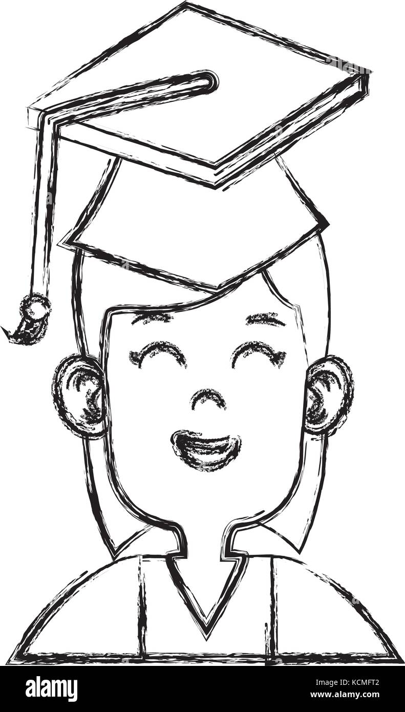 Student graduation cartoon Stock Vector Image & Art - Alamy