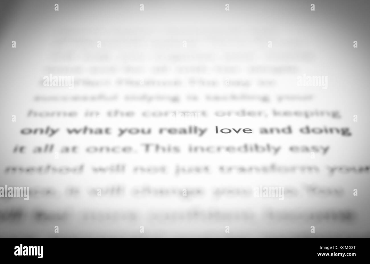 Close Up of Pages and Words in and Open Book Stock Photo - Alamy