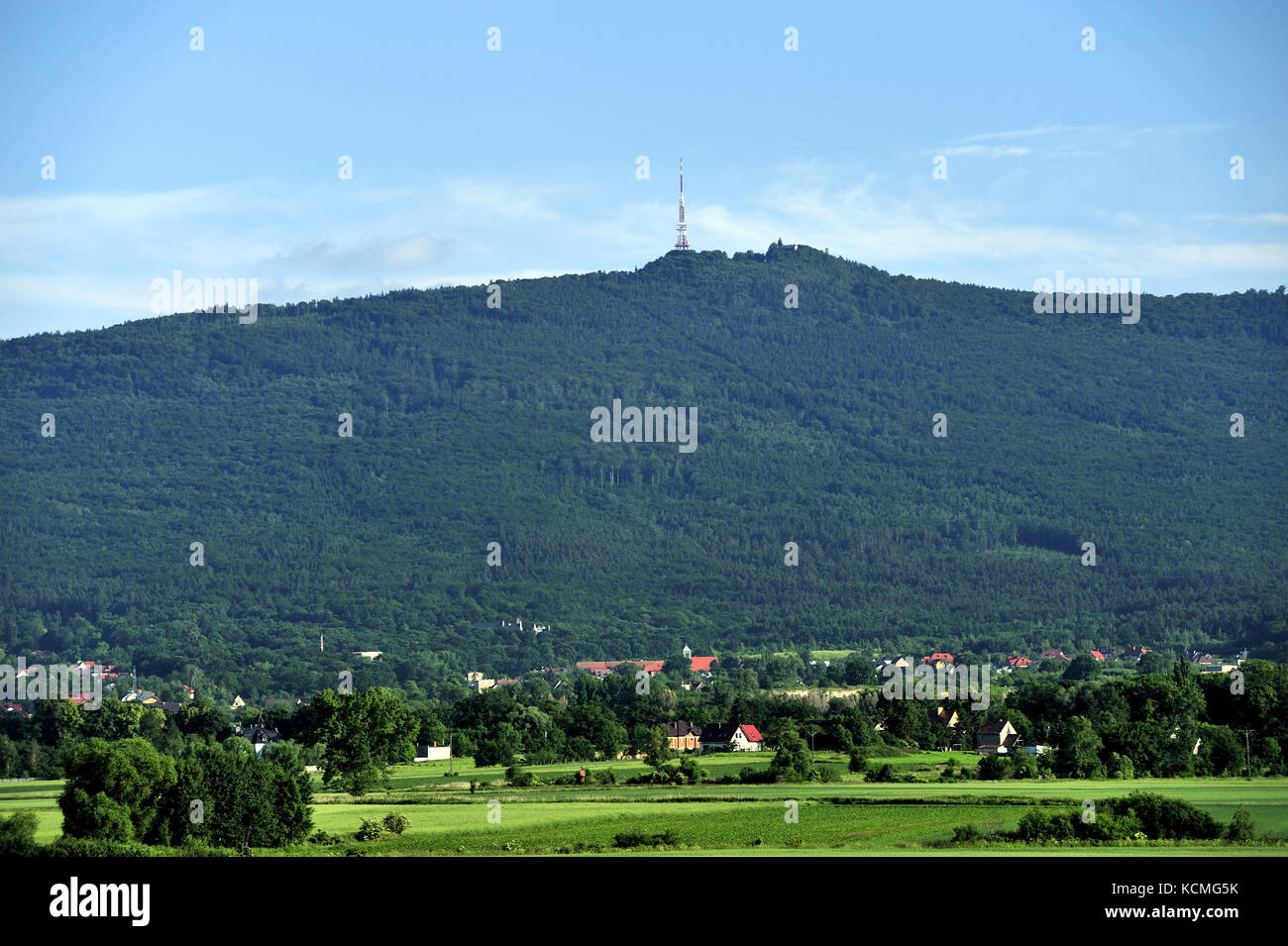sleza, mountain, landscape, silesia, poland, sleza, mountain, landscape ...