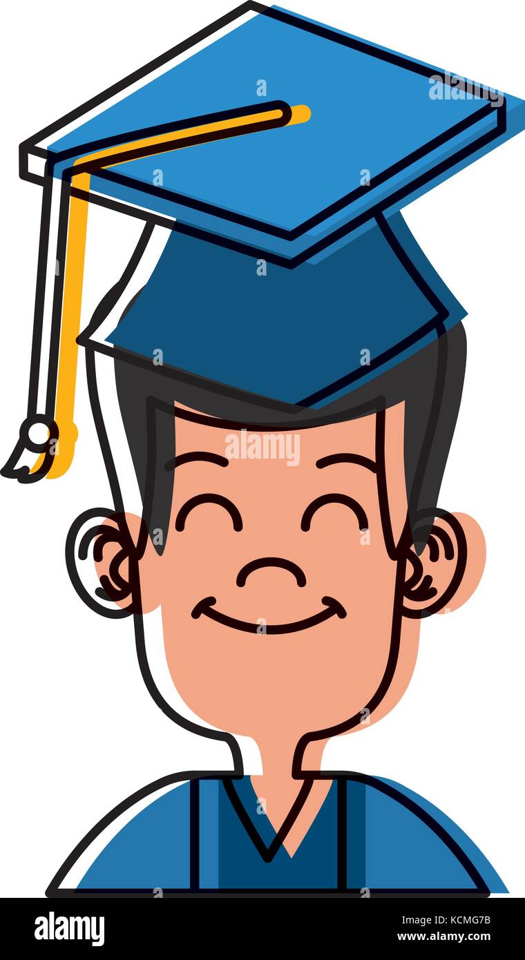 Student graduation cartoon Stock Vector Image & Art - Alamy