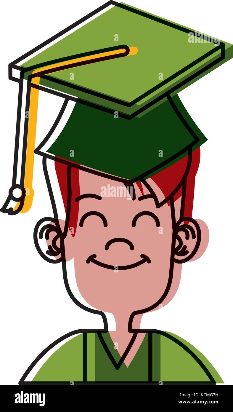 Student graduation cartoon Stock Vector Image & Art - Alamy