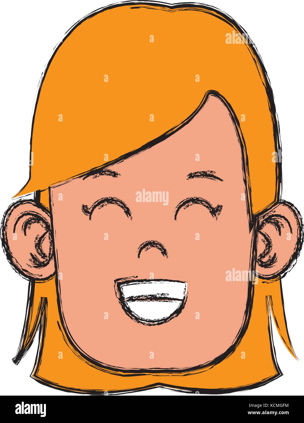 Cute girl cartoon Stock Vector Image & Art - Alamy