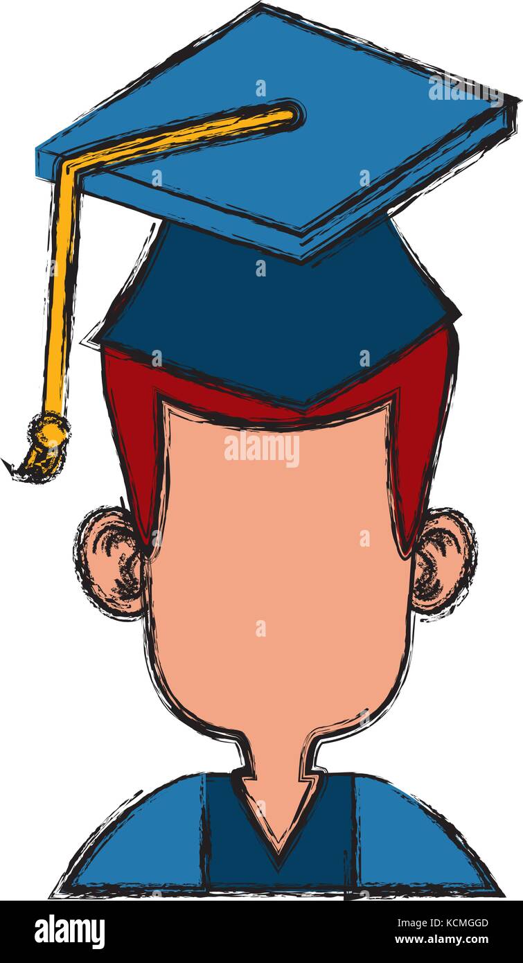 Student graduation cartoon Stock Vector Image & Art - Alamy