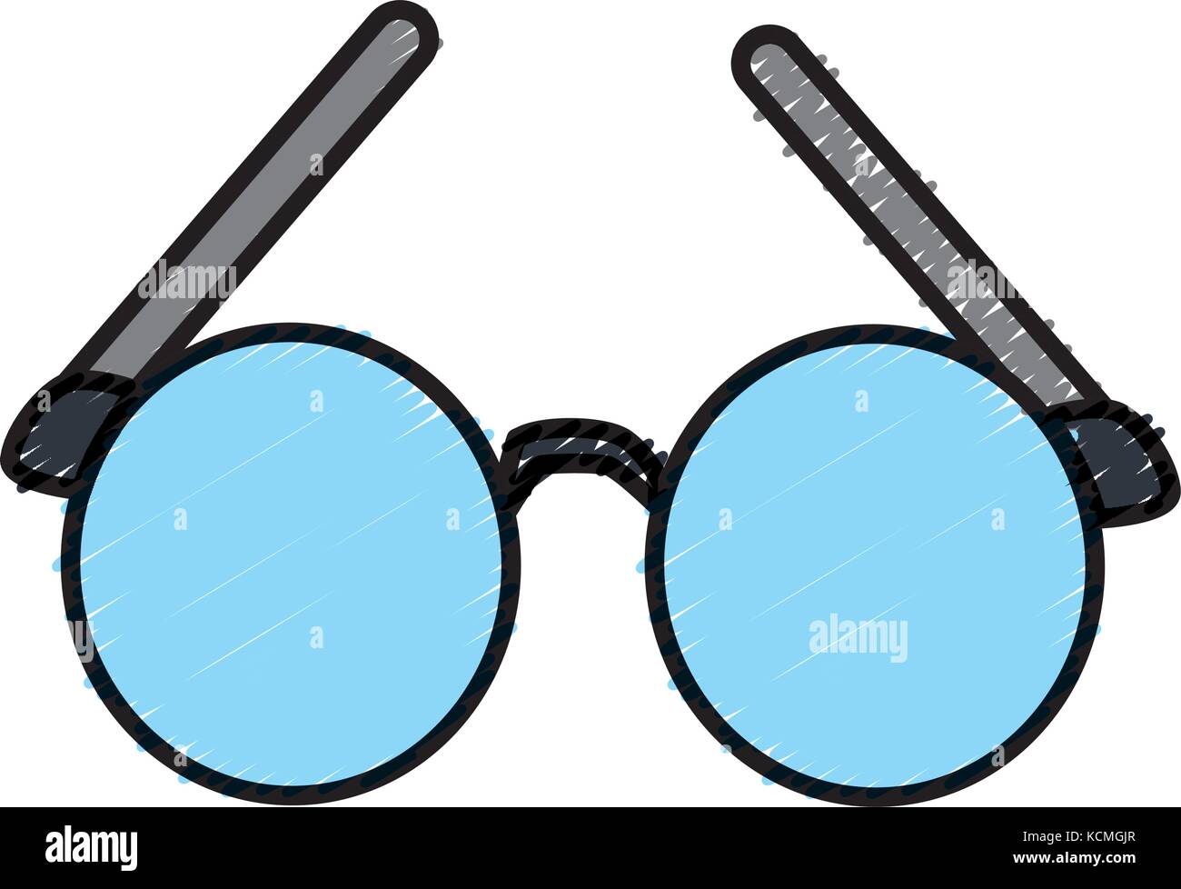 Old Glasses Isolated Stock Vector Image And Art Alamy