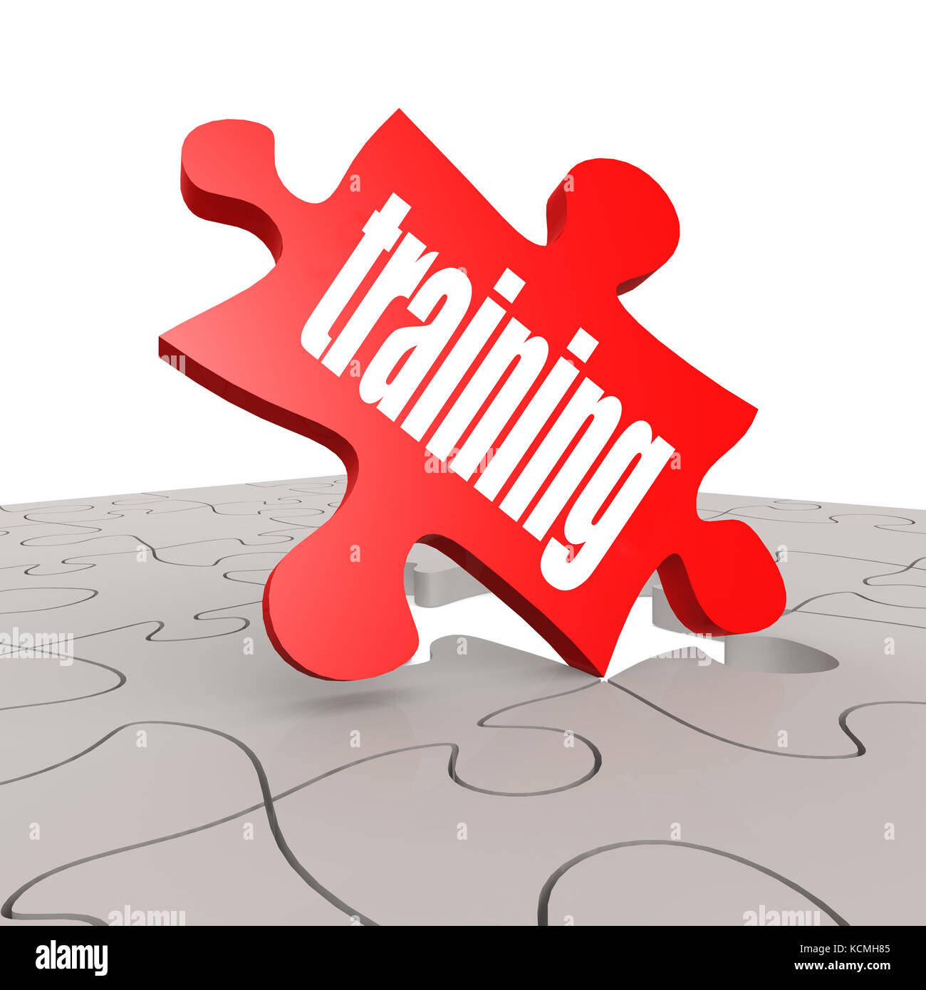 Training word with puzzle background image with hi-res rendered artwork ...