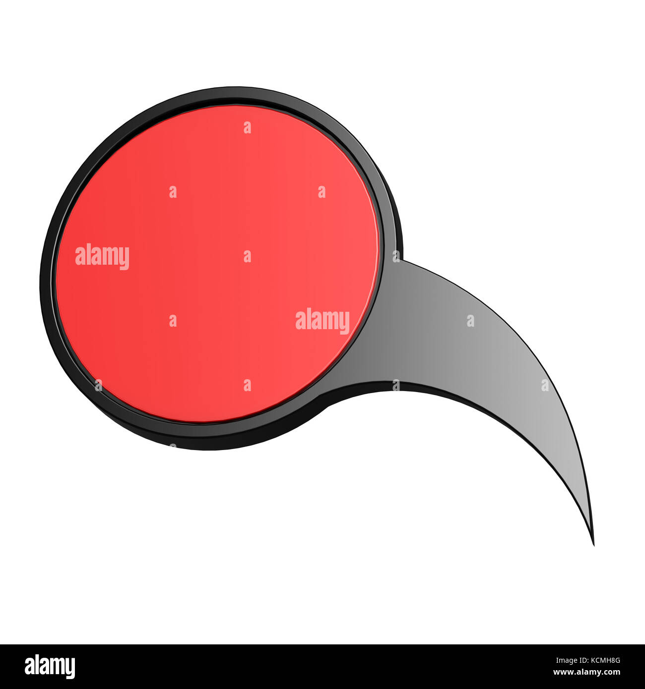 Black red pointer image with hi-res rendered artwork that could be used ...