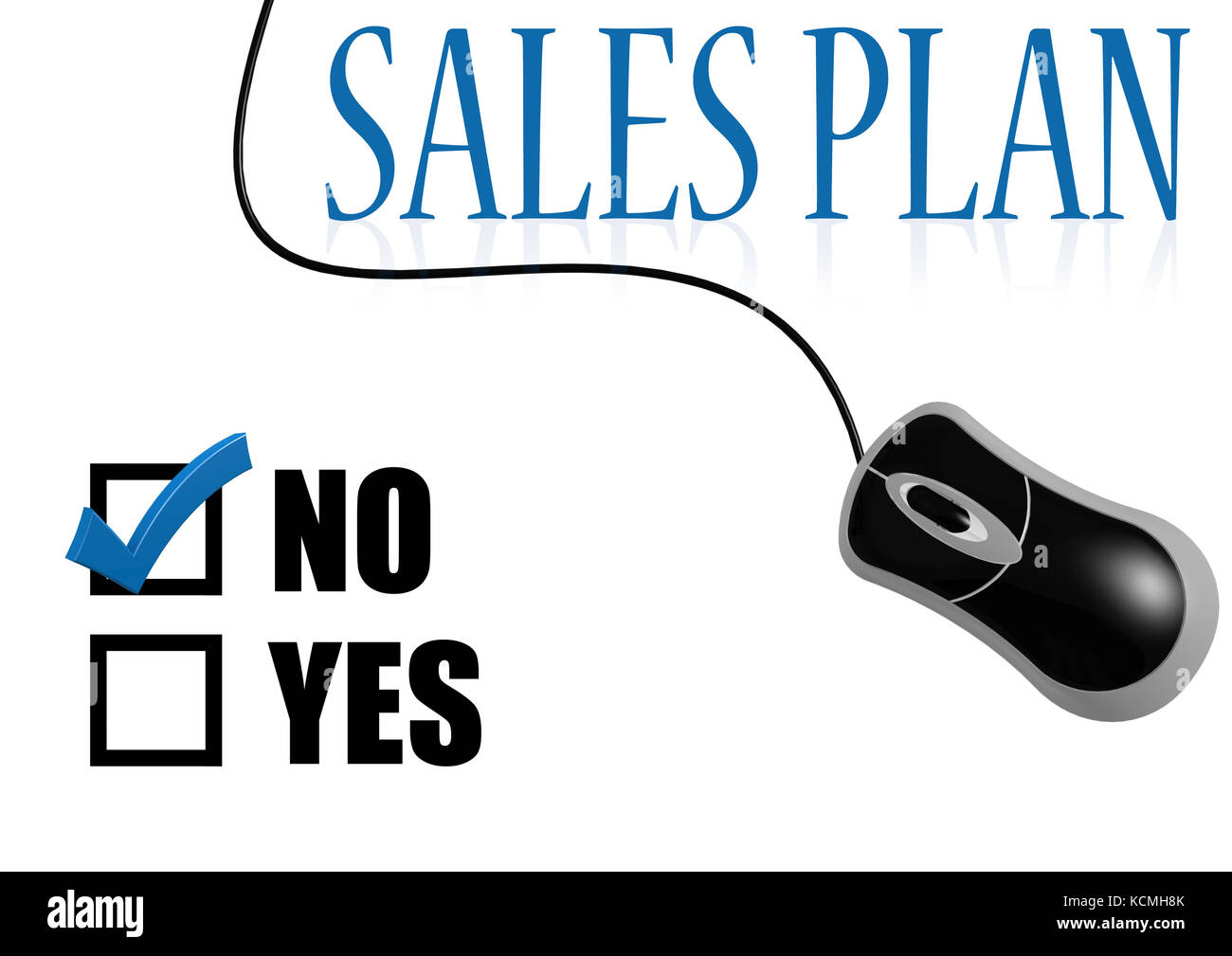 No sales plan with mouse image with hi-res rendered artwork that could ...