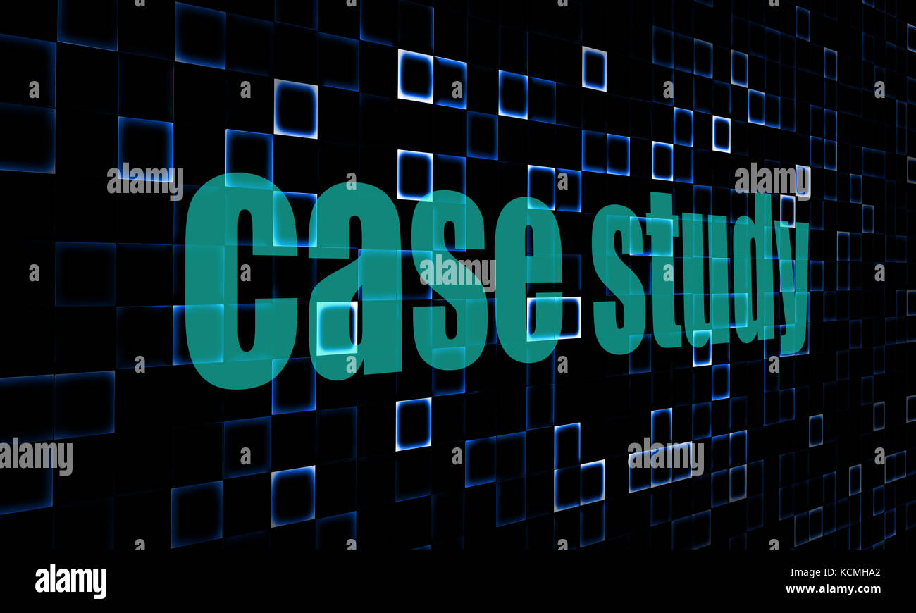 Pixelated words case study on digital background image with hi-res ...