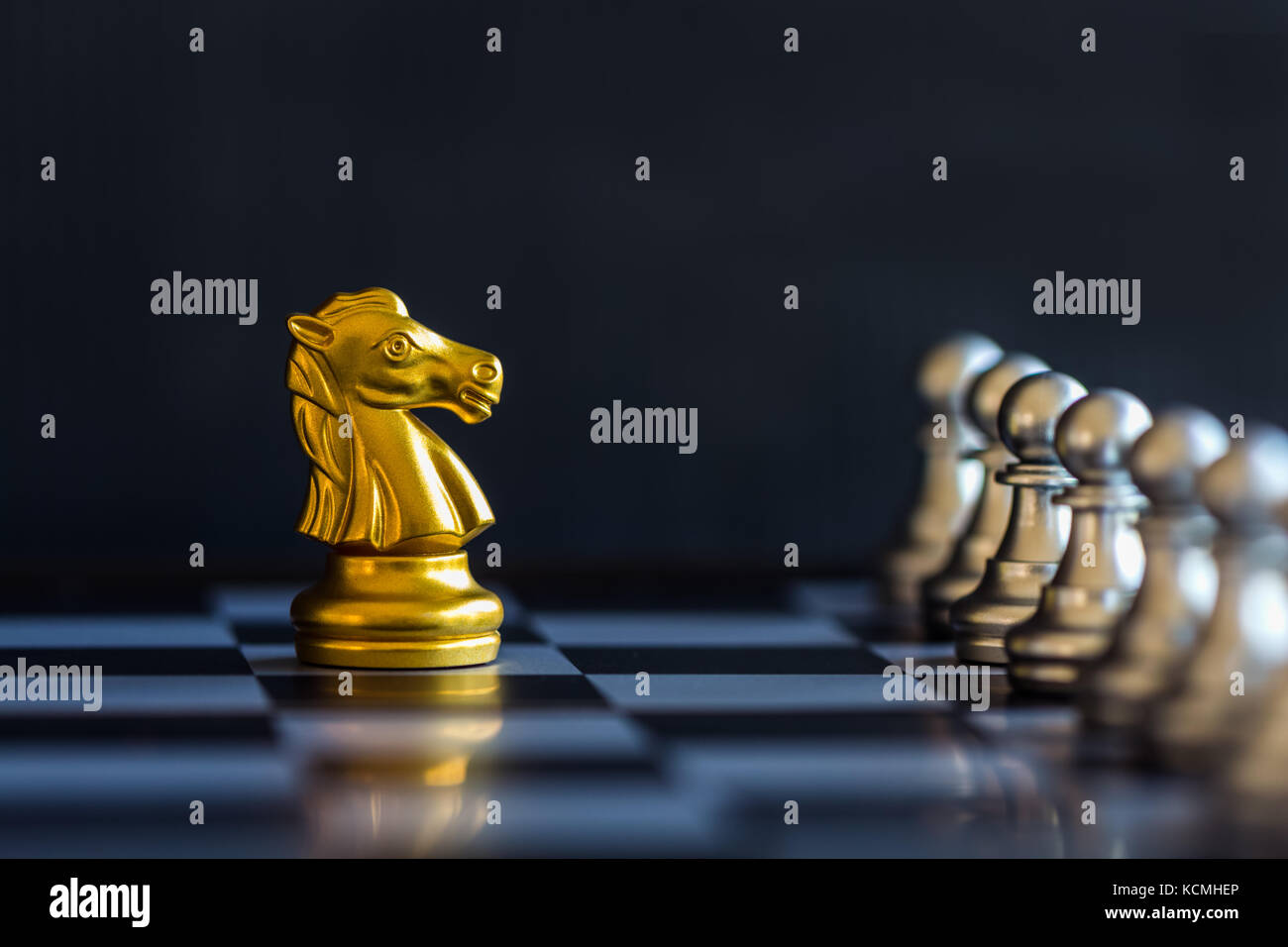 Strategy chess battle Intelligence challenge game on chessboard ...