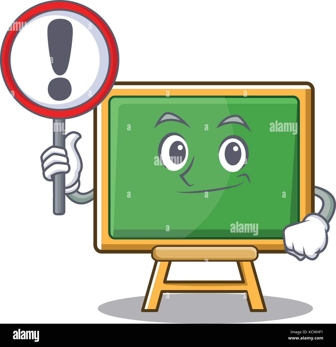 Bring sign chalk board character cartoon Stock Vector Image & Art - Alamy