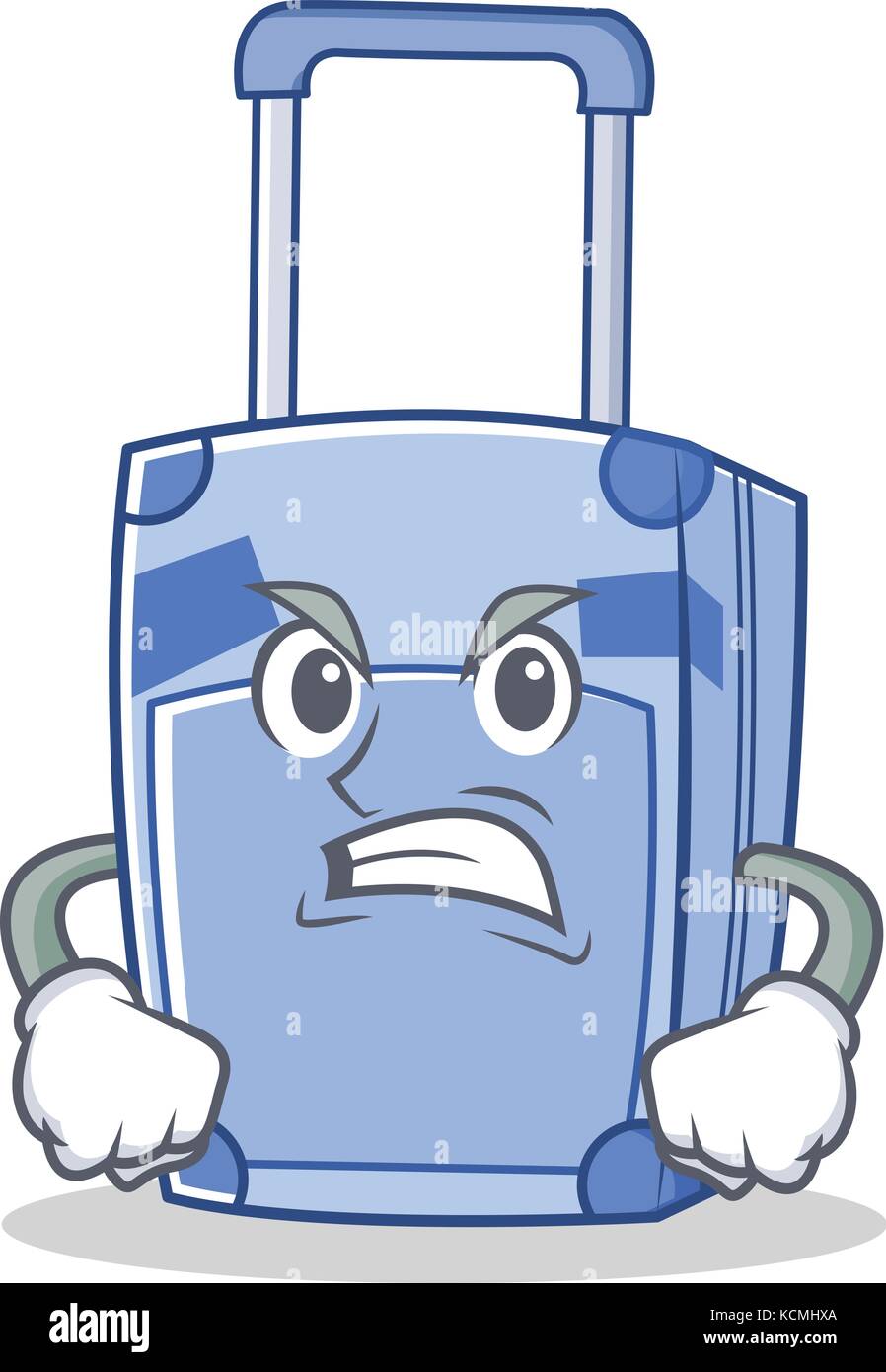 Cartoon lock angry expression hi-res stock photography and images - Alamy