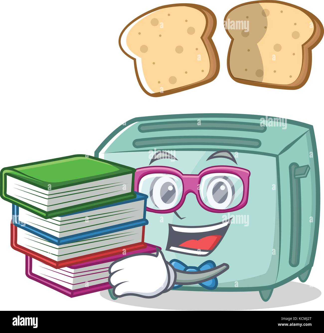 Geek toaster character cartoon style Stock Vector Image & Art - Alamy