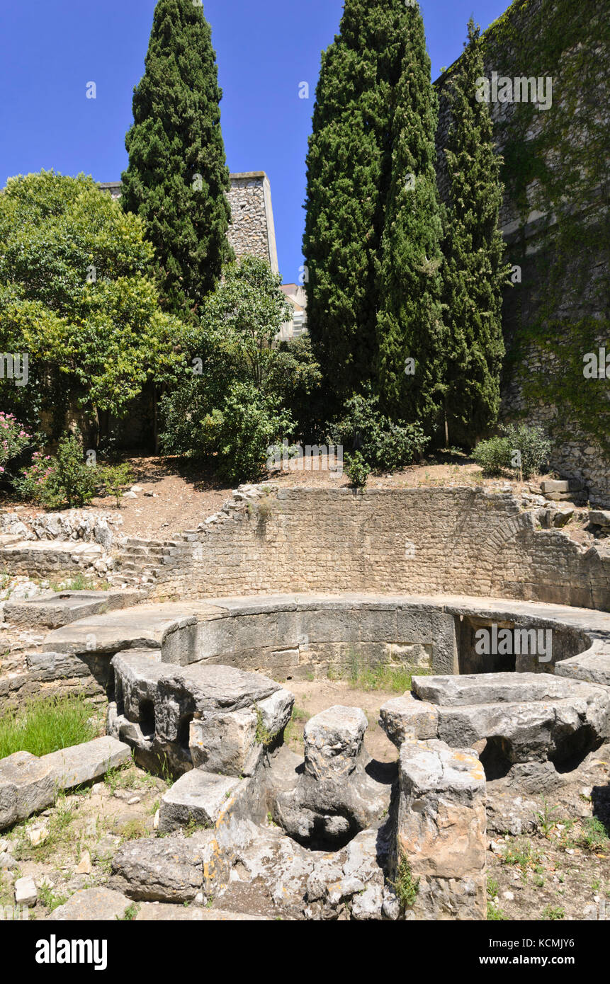 Castellum, Nîmes, France Stock Photo - Alamy