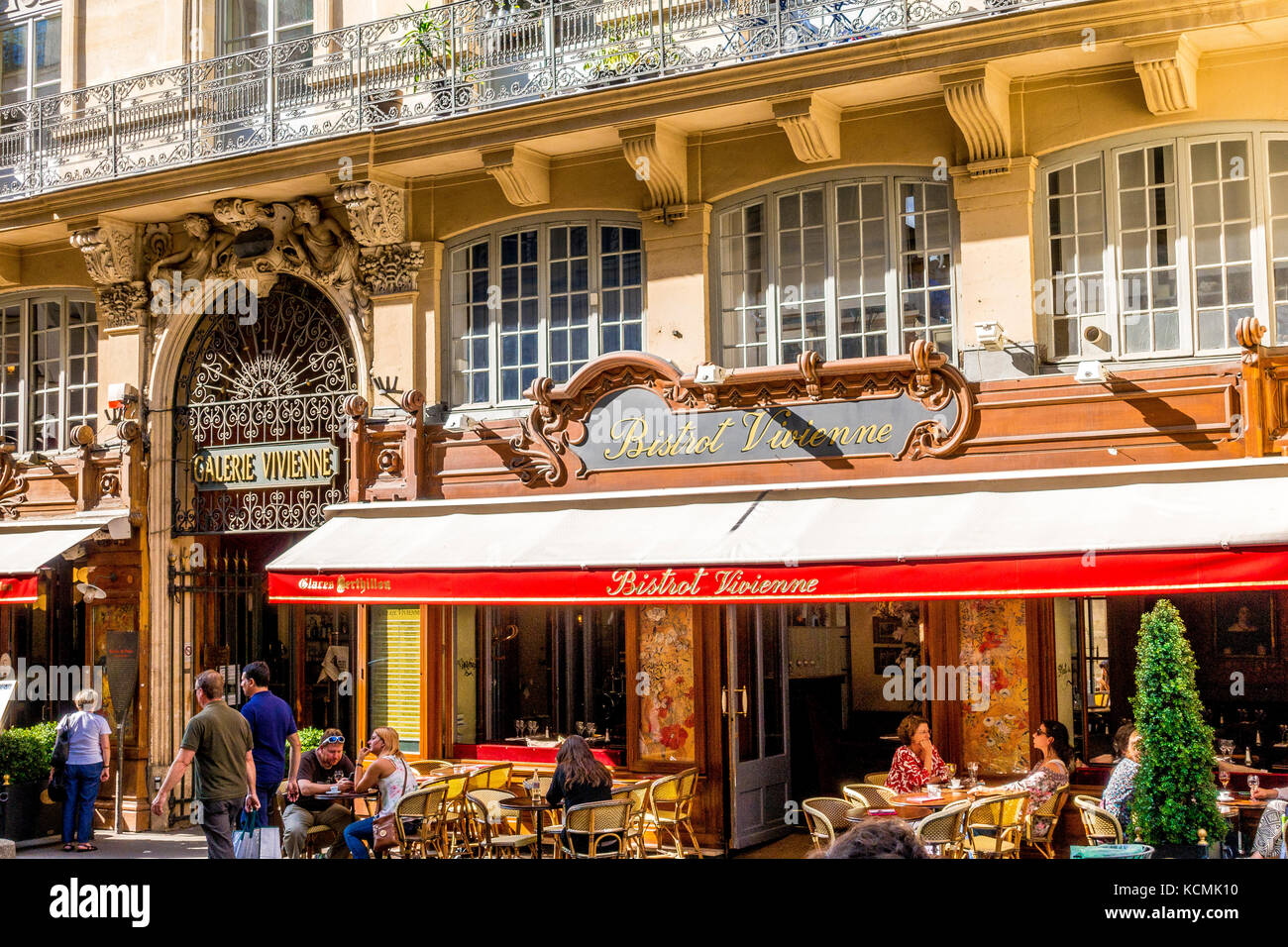 The Galerie Vivienne is one of the covered passages of Paris, France ...