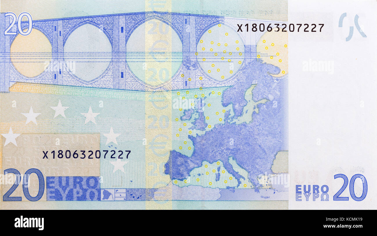 Euro banknote back hi-res stock photography and images - Alamy
